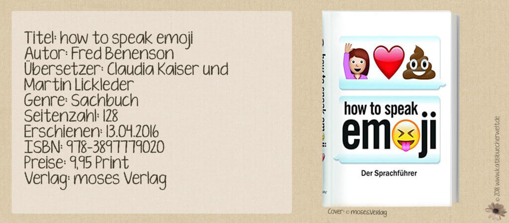 Rezension | how to speak emoji | Fred Benenson - Katis Buecherwelt